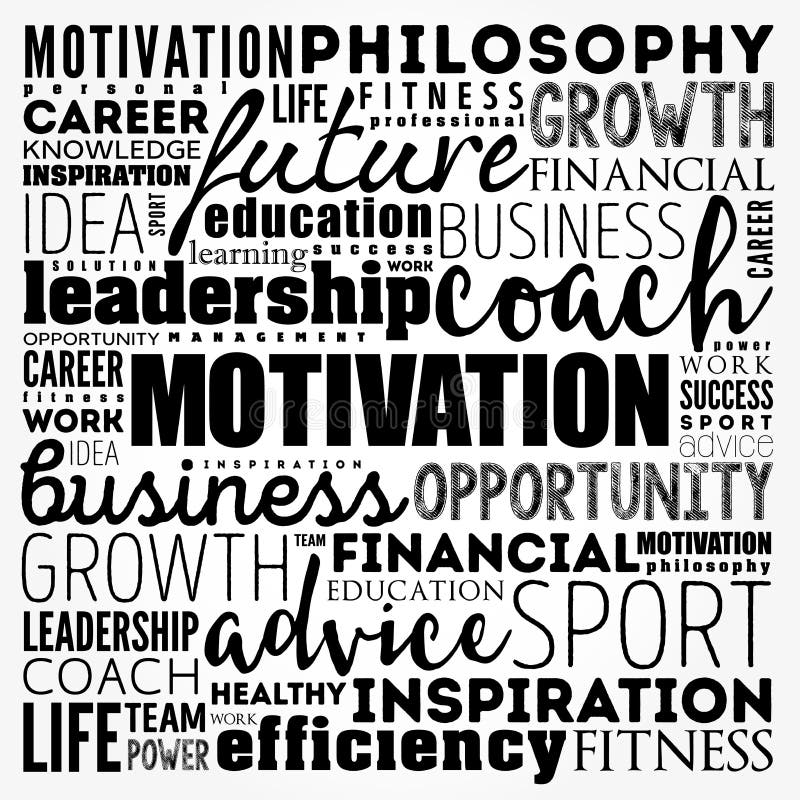 Inspiring Words Collage