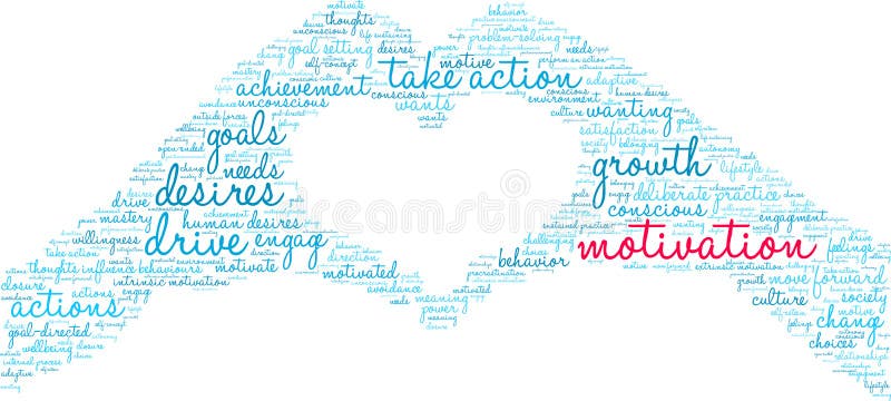 Motivation Word Cloud stock vector. Illustration of motivation - 211017120