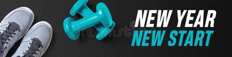 Motivational Fitness Header - Stop Saying Tomorrow Stock Image - Image ...