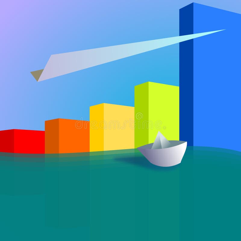 Motivational Graphics with a Graphical Display of Success Stock ...