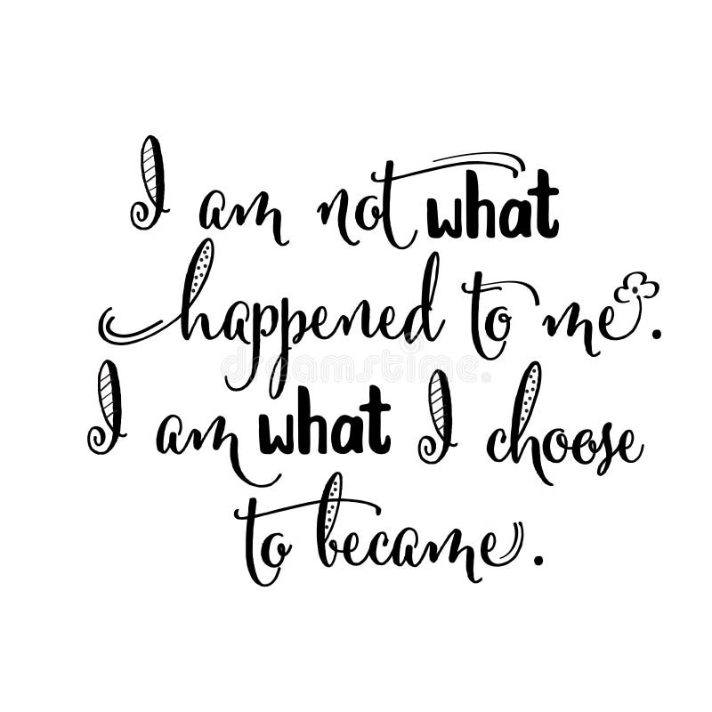 Motivational Handwritten Quote about Life Stock Vector - Illustration ...