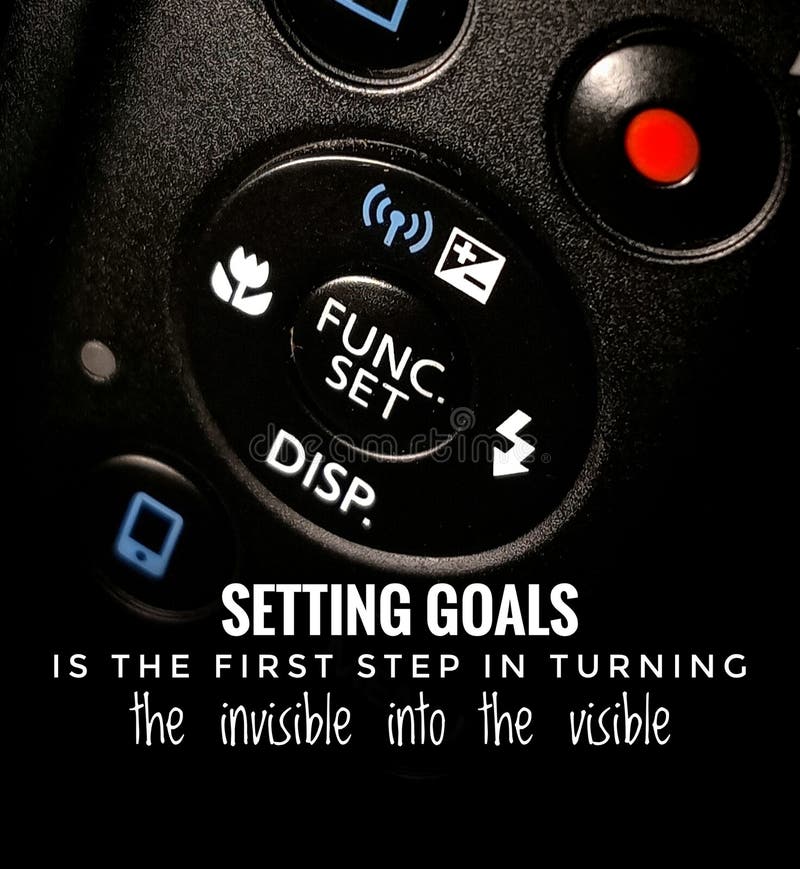 Motivation Inspiration Quote - Setting Goals is the First Step in ...