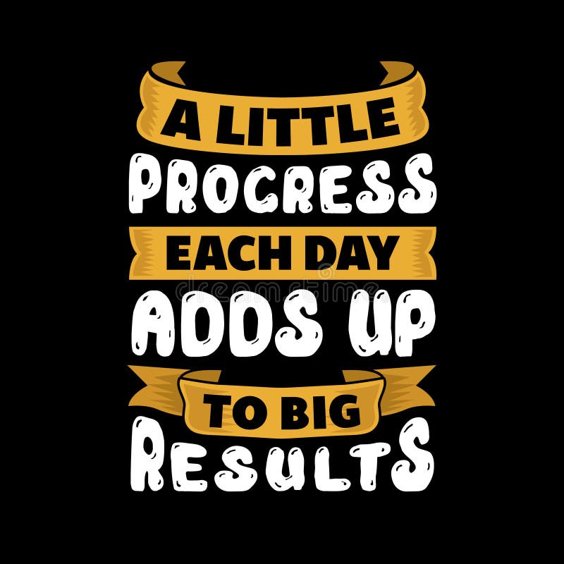 Motivational Quote for Better Life Stock Vector - Illustration of ...