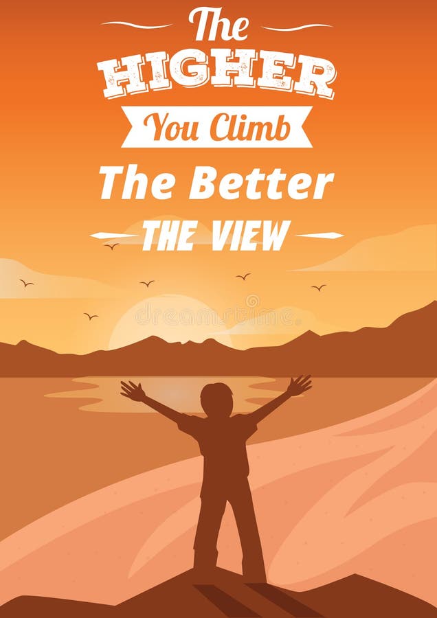 Motivational Quote. Vector Illustration Decorative Design Stock Vector ...