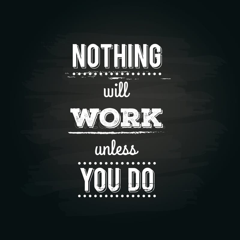 Motivational Quote. Vector Illustration Decorative Design Stock ...