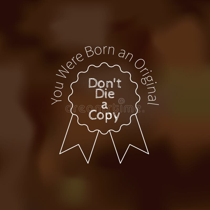 Motivational Quote. Vector Illustration Decorative Design Stock Vector ...