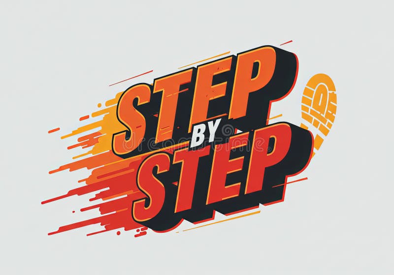 Motivational Step-by-step Progress with Blocks and Checkmarks Image ...