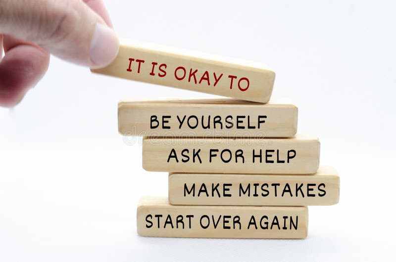 Motivational Text about it is Okay. Motivational and Inspirational ...