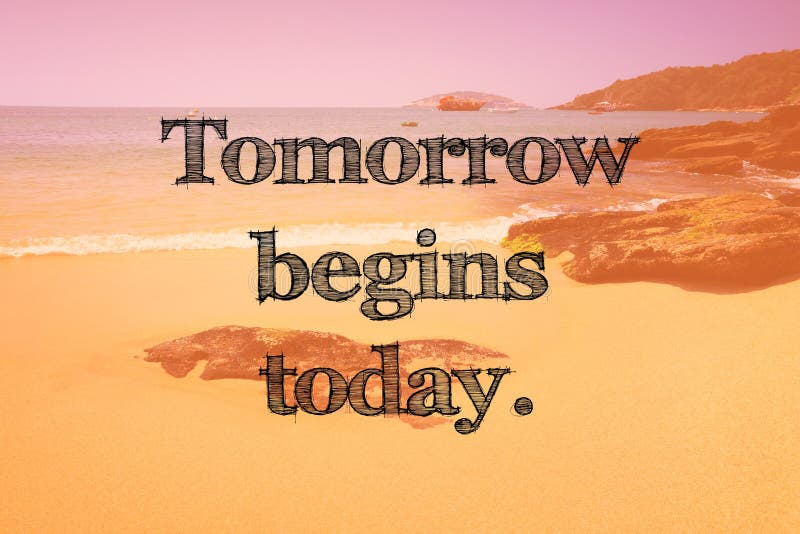 Motivational text poster stock illustration. Illustration of ...