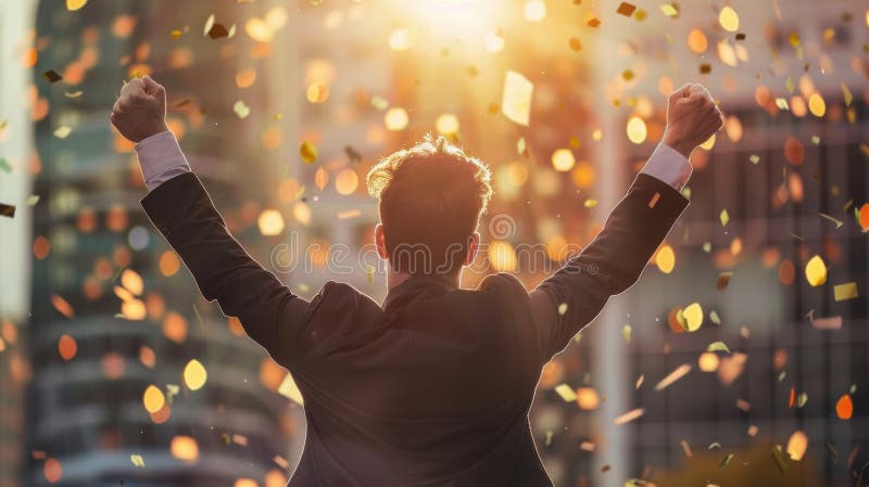 Motivational Visual Reflecting the Courage and Focus Needed To Achieve ...