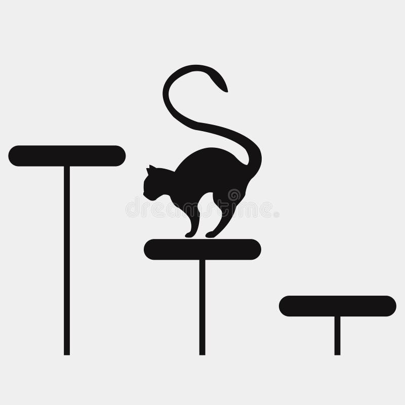 Cat Climbing Stock Illustrations – 219 Cat Climbing Stock Illustrations ...