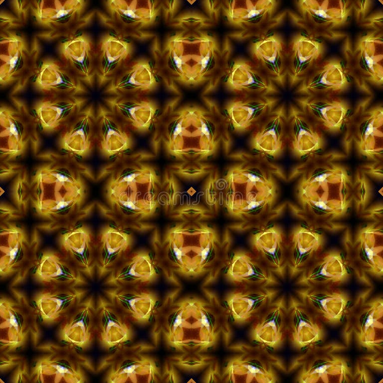 Motley Tiled Seamless Pattern. Overlapping Art Forms, Stripes, Polygons ...