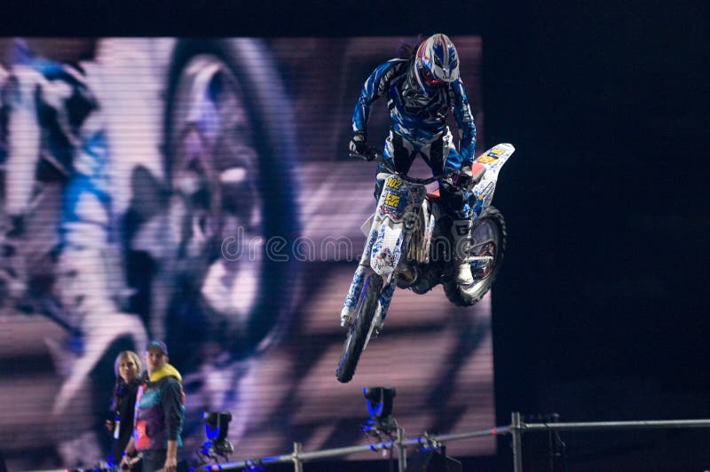 Freestyle biker editorial image. Image of poland, danger - 51725975