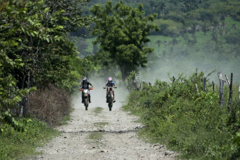 Moto Cross Enduro Motorcycle Run Stock Photo - Image of race, wrangler ...