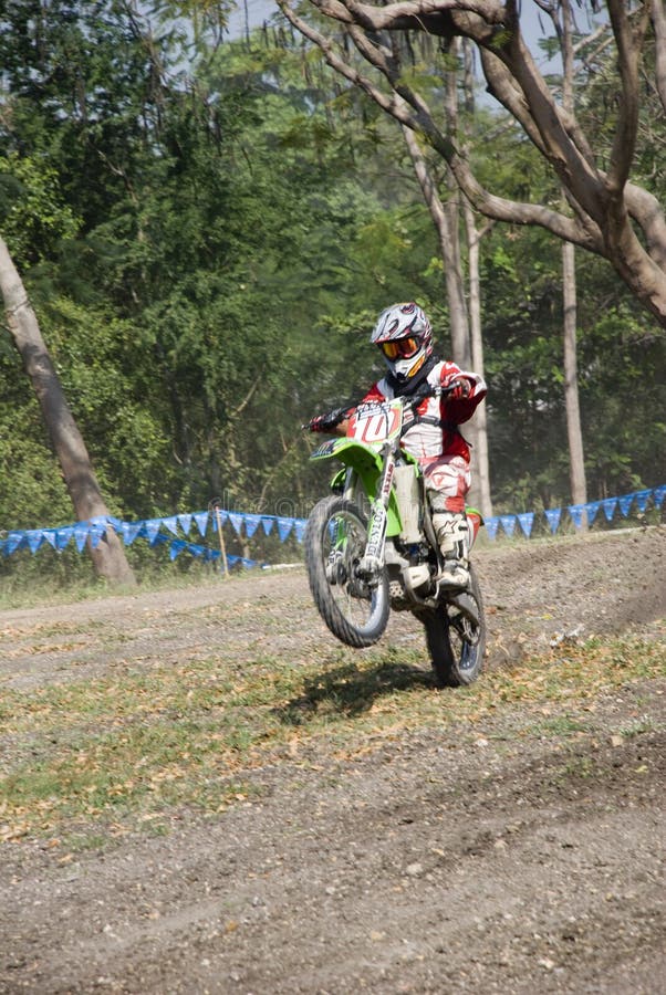 Moto-cross rider editorial photography. Image of speed - 18809822