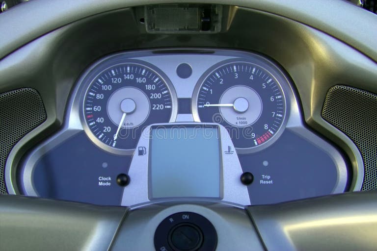 Moto panel stock image. Image of measure, graduation, instrument - 2074147