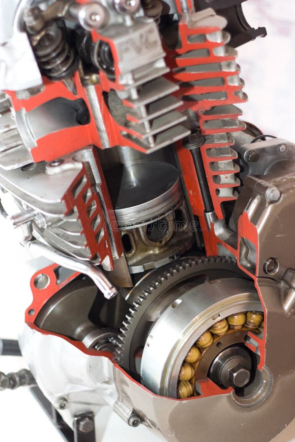Motore di Moto fotografia stock. Immagine di azionamento - 10018156