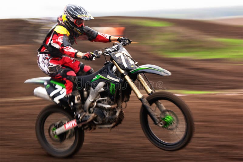 Motocross editorial photo. Image of male, colourful, bikers - 19297036