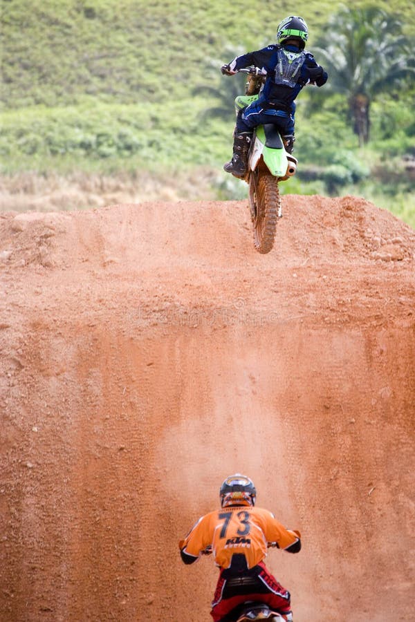 Motocross Action editorial stock image. Image of competition - 4222049