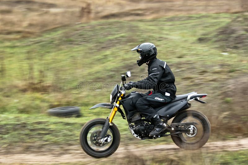 Motocross competition. editorial stock photo. Image of race - 17754278