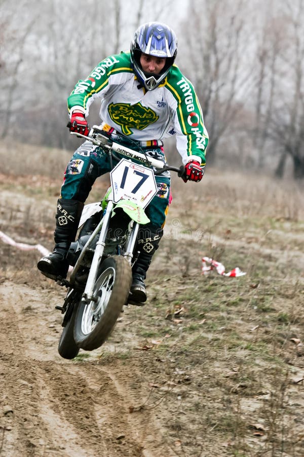 Motocross competition. editorial photo. Image of bike - 17770061