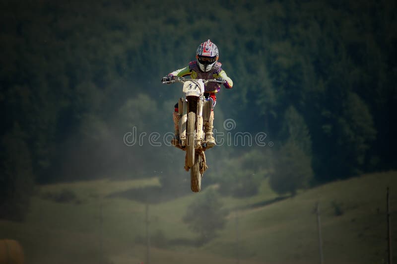 Motocross fly stock image. Image of super, motocross, stunt - 466055