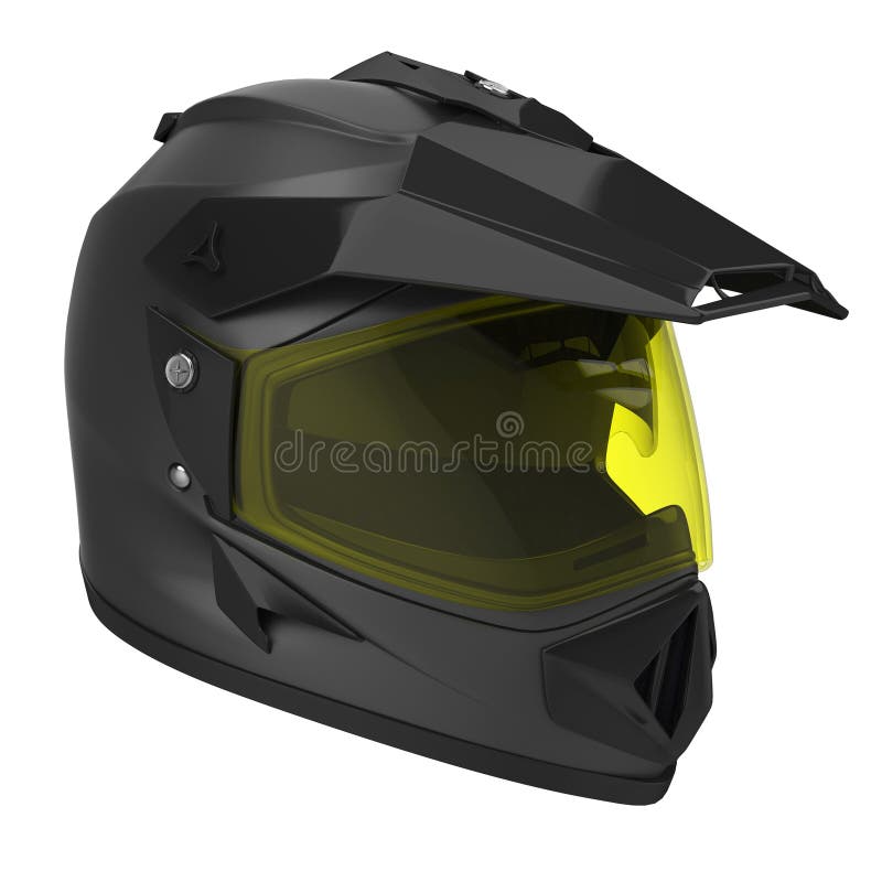 Black Yellow Motor Cross Helmet Stock Illustrations – 24 Black Yellow ...
