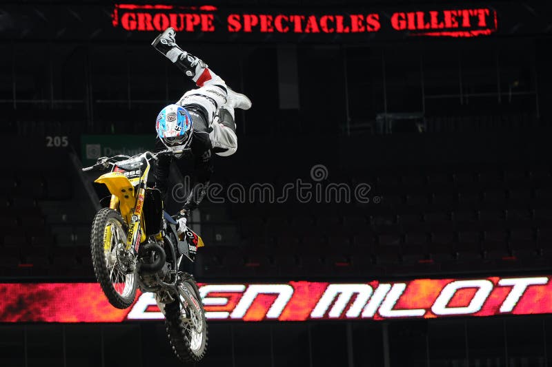 Ben Milot Freestyle Motocross Fotografia Editorial - Imagem de louco ...