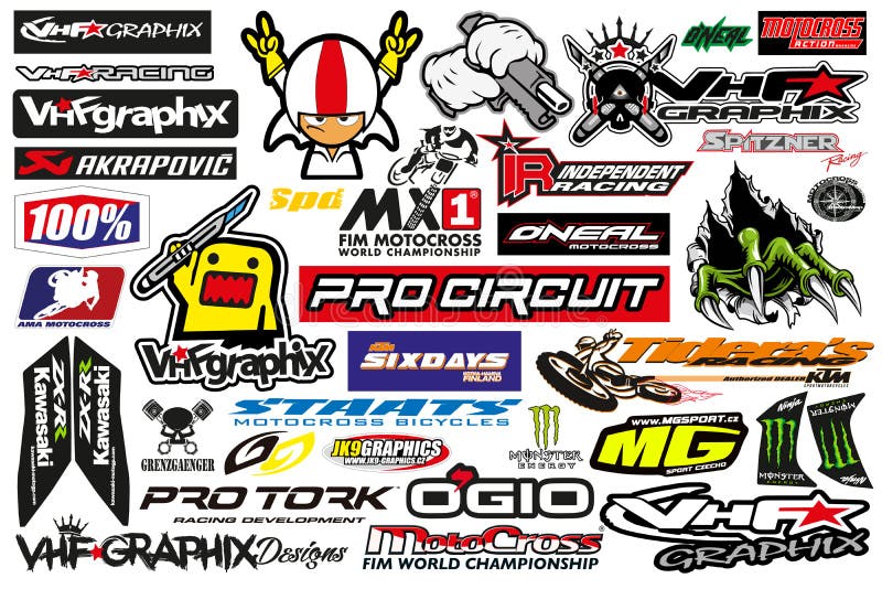 Motocross Sponsor Logos
