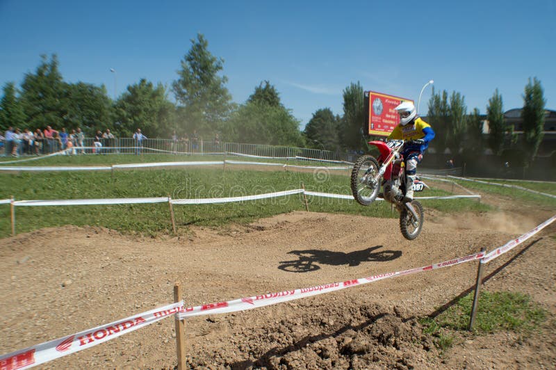 Motocross racer editorial image. Image of race, biker - 53934975