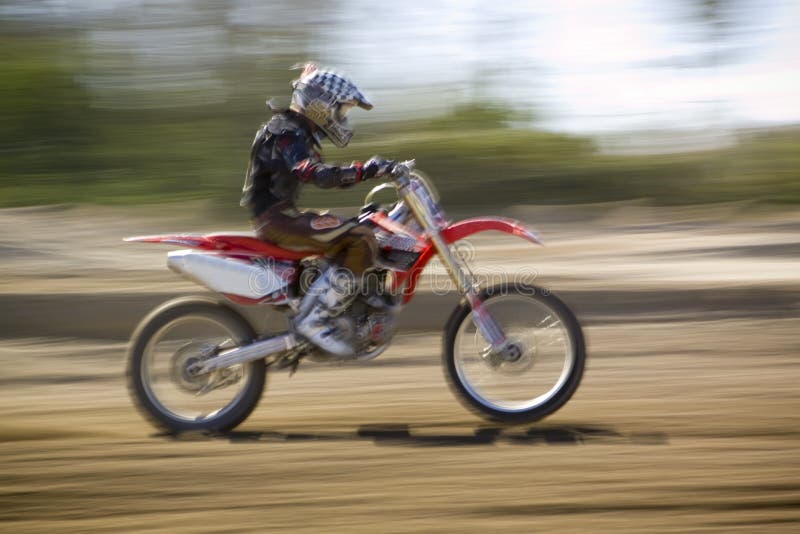 Motocross Racing stock photo. Image of sport, teen, outdoor - 12528946