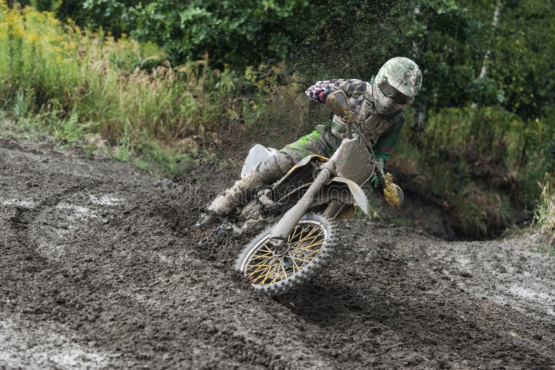 Motocross Rider Race stock photo. Image of motorbike - 59895966