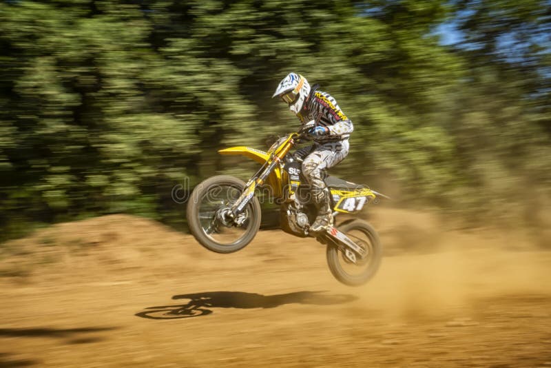 Motocross training scene editorial photo. Image of adrenalin - 220558476