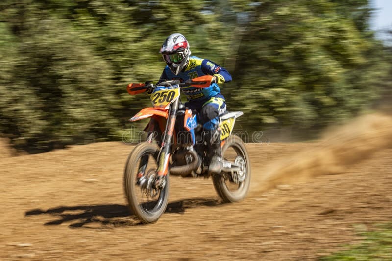 Motocross training scene editorial photography. Image of powerful ...