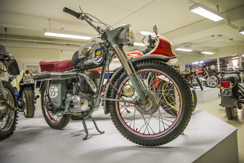 Motocyclette De Vintage, Sport 1955 De Maico Photo stock éditorial ...