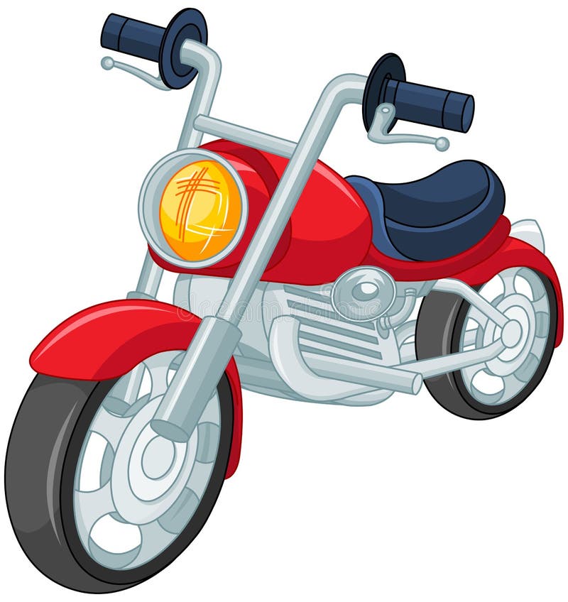 Motocykl ilustracja wektor. Ilustracja złożonej z pomarańcze - 26327436