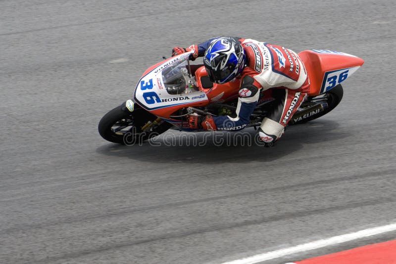 Motogp 125cc - Cyril Carrillo Editorial Photography - Image of sport ...