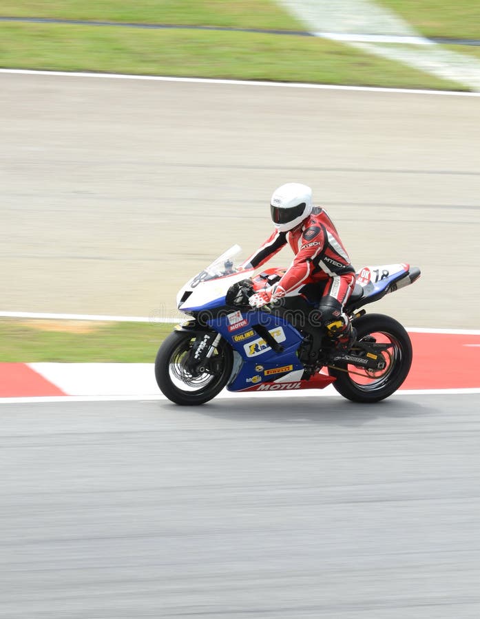 250cc Race At 2008 Malaysian Motorcycle GP Sepang Editorial Stock Image ...