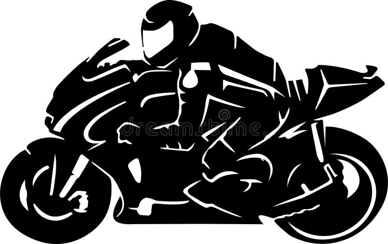 Motogp1 Flat Vector Illustration Stock Vector - Illustration of motogp ...