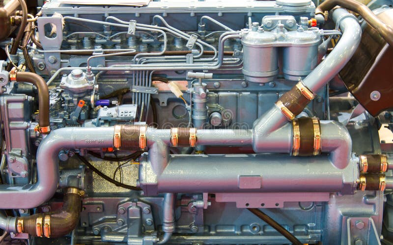 Traktormotor stockbild. Bild von transport, horizontal - 17768467