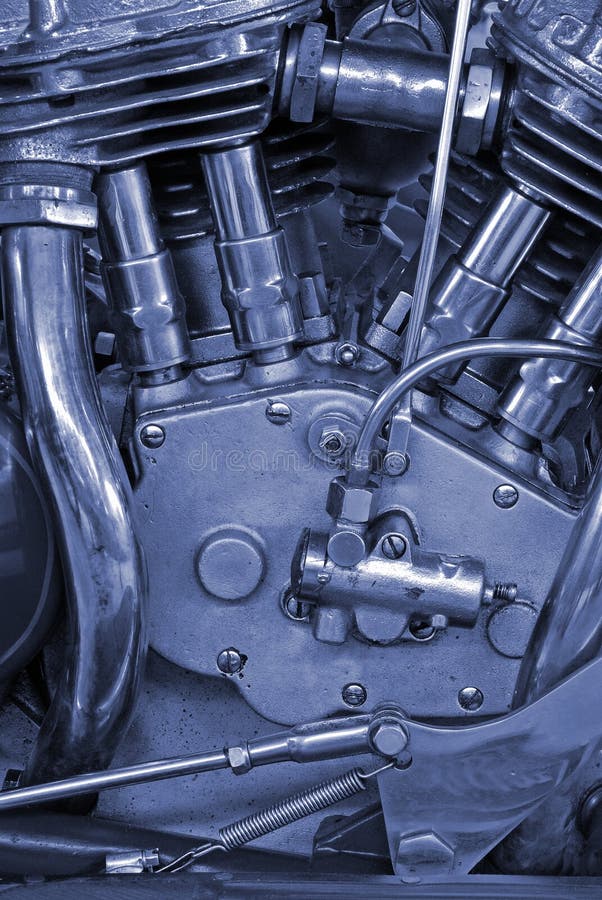 Motor. stock image. Image of cylinder, biking, machine - 8146953
