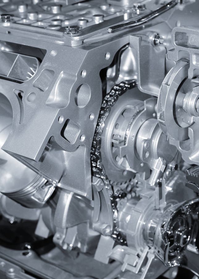Motor automotriz imagen de archivo. Imagen de alternador - 32520339