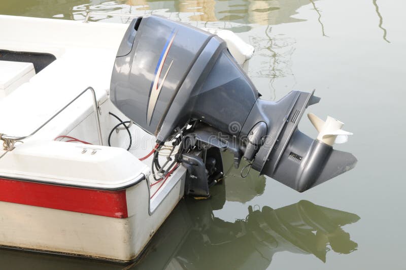 The motor boat engine stock photo. Image of motorboat - 7253862