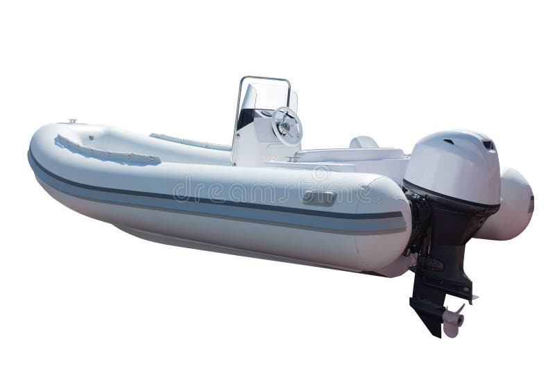 Motor boat with engine stock image. Image of vessel, water - 34616399