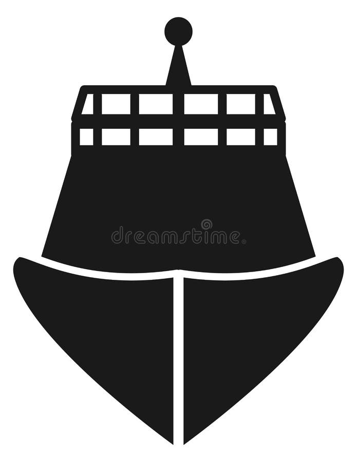 Power Boat Front View Stock Illustrations – 107 Power Boat Front View ...