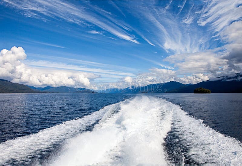 Boat wake stock photo. Image of nature, concepts, natural - 71168