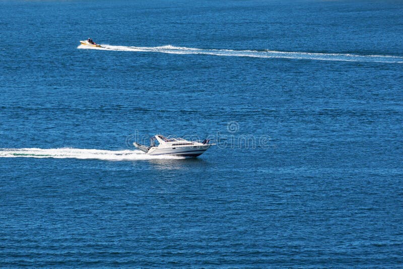 Motor boats stock photo. Image of nature, summer, scenic - 41685462