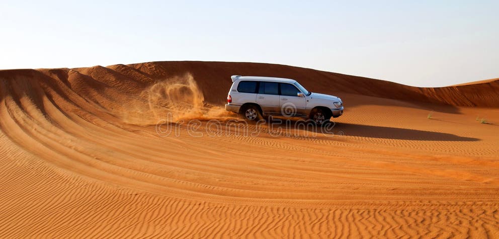 Motor car in desert stock image. Image of extreme, racing - 14368443