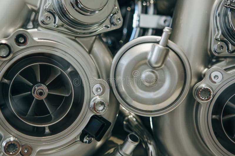 Motor Or Car Engine Inside. Technology Background Stock Image - Image ...