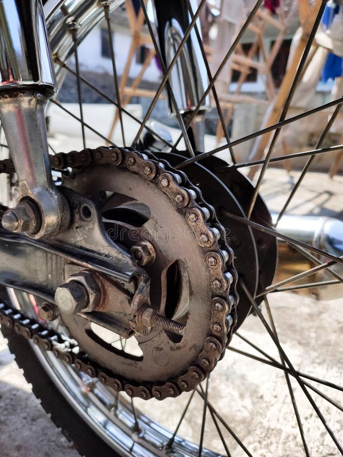 Motor Chain that Will always Move Stock Image - Image of move ...